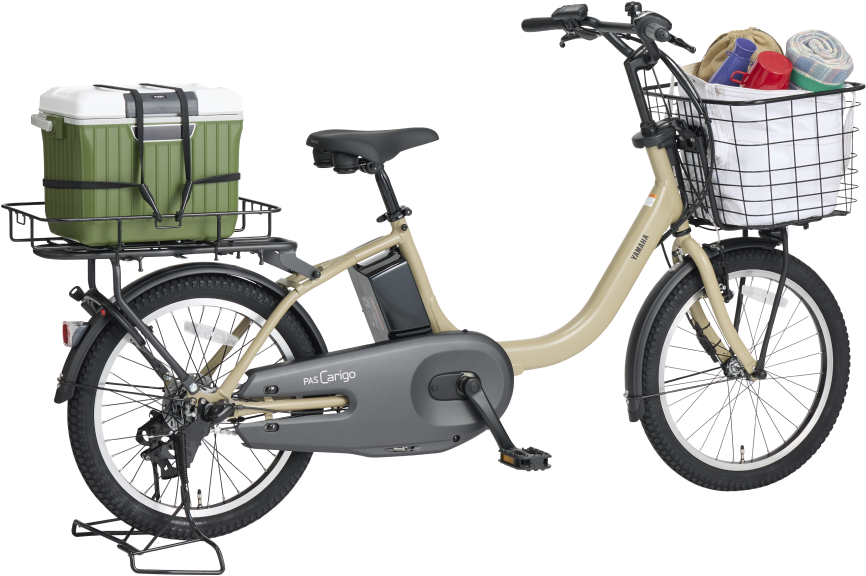 カスタム次第で、みんなにフィットする電動アシスト自転車「PAS Carigo」 - 電動自転車 | ヤマハ発動機